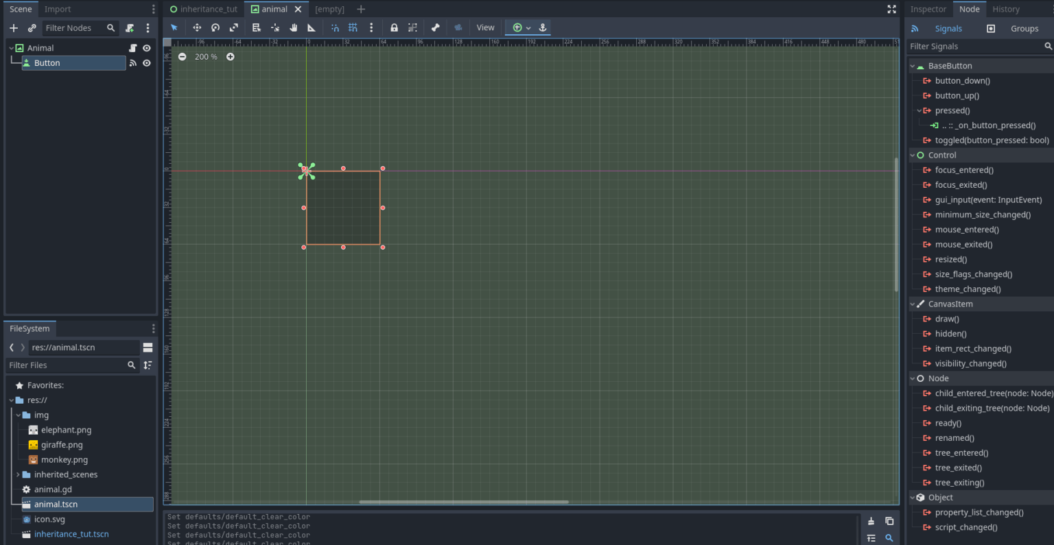 Inheritance in Godot 4 - Tutorial Inheritance in Godot 4 - Tutorial