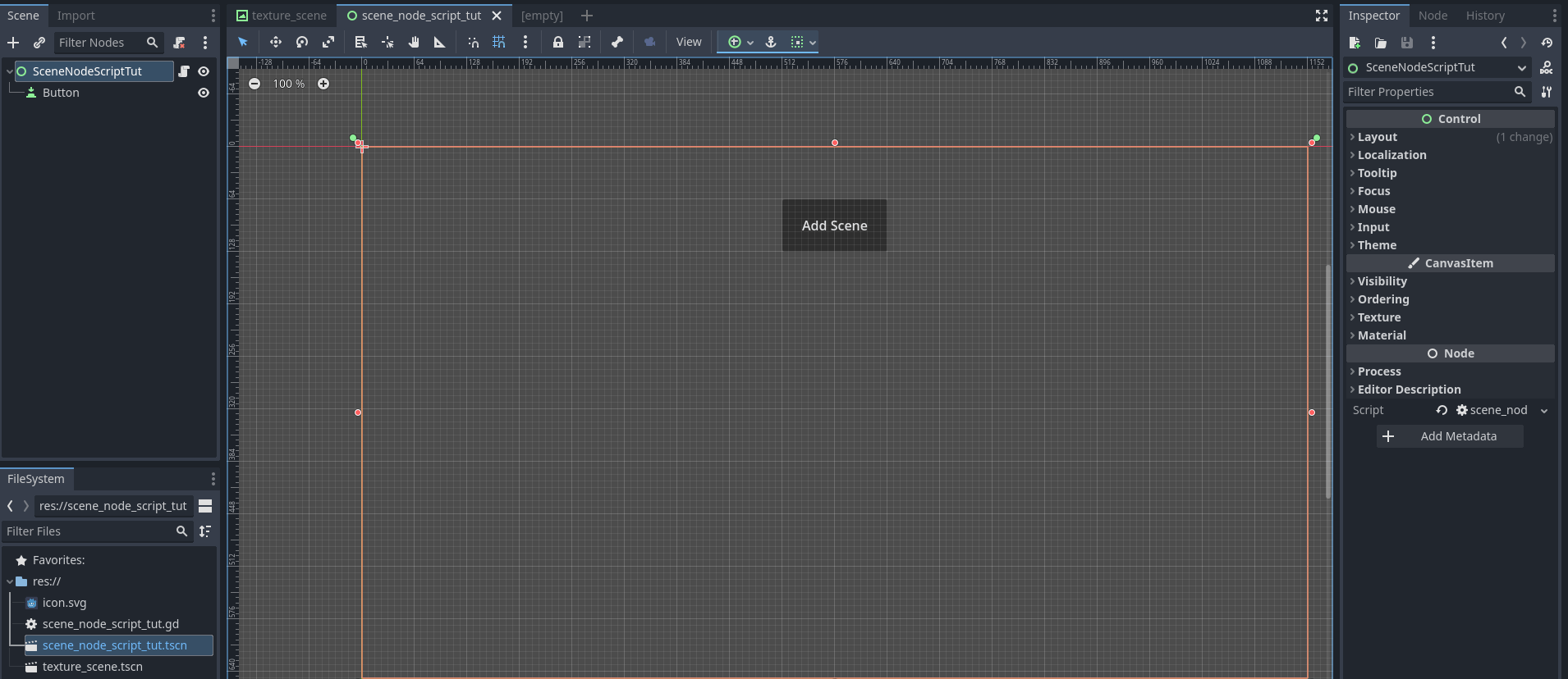 Scenes Nodes And Scripts In Godot 4 Tutorial