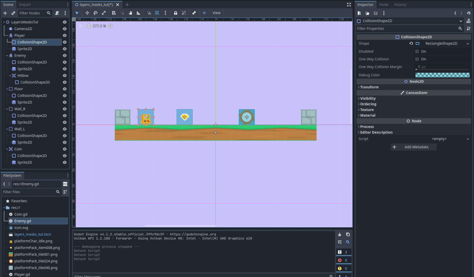 Collision Layers And Masks In Godot 4 Tutorial